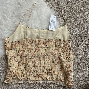 PacSun | Tops | Nwt Pacsun Yellow Floral Tank | Poshmark